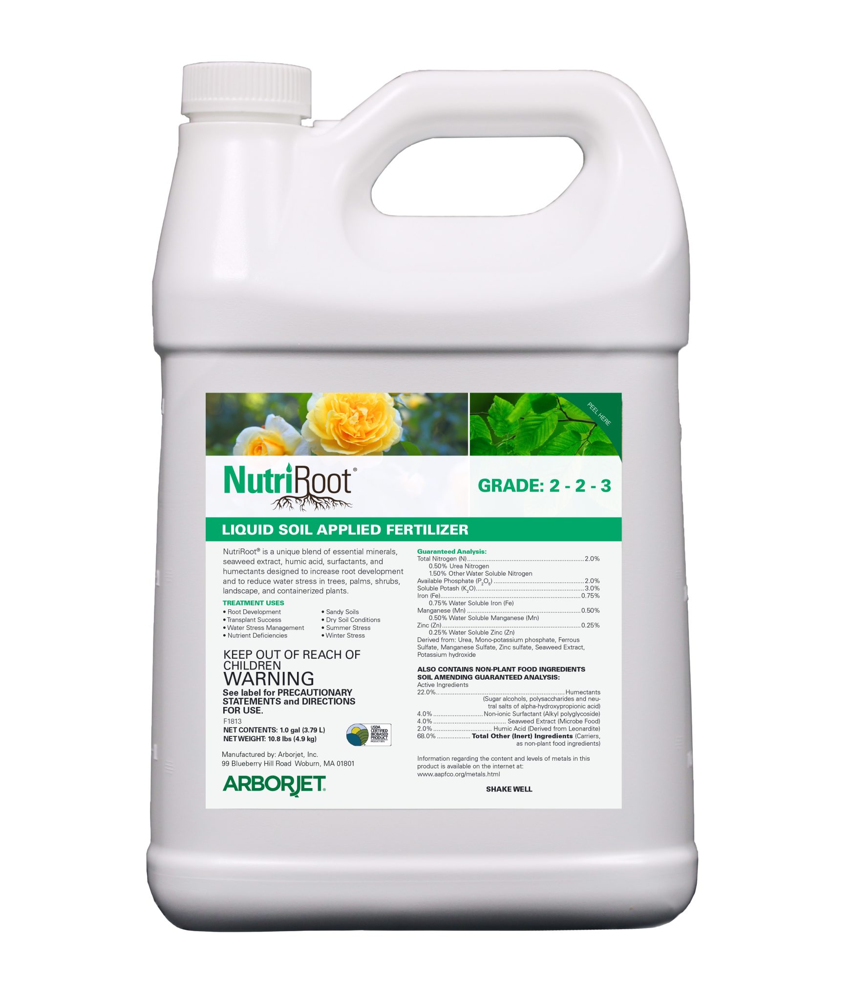 NutriRoot (2-2-3) - Arborjet | Ecologel Shop